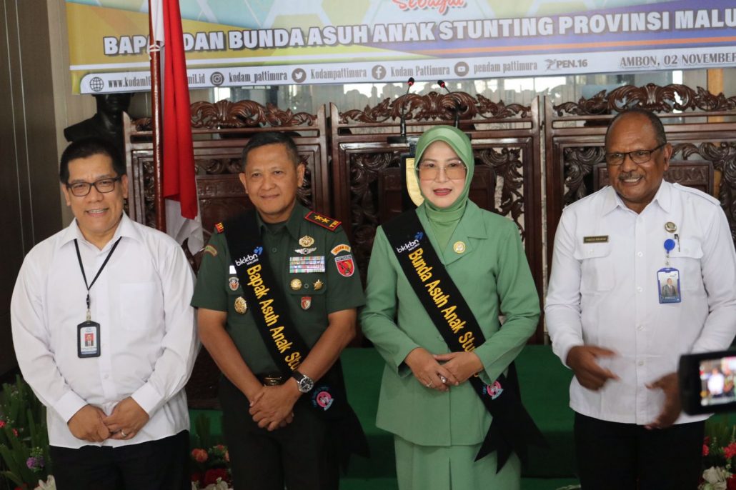 Pangdam Pattimura jadi Duta Bapak Asuh Anak Stunting – SABUROMEDIA