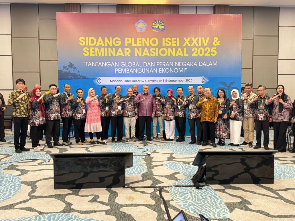 Sidang Pleno ISEI XXIV di Manado, Tegaskan Tantangan Global dan Fondasi ...