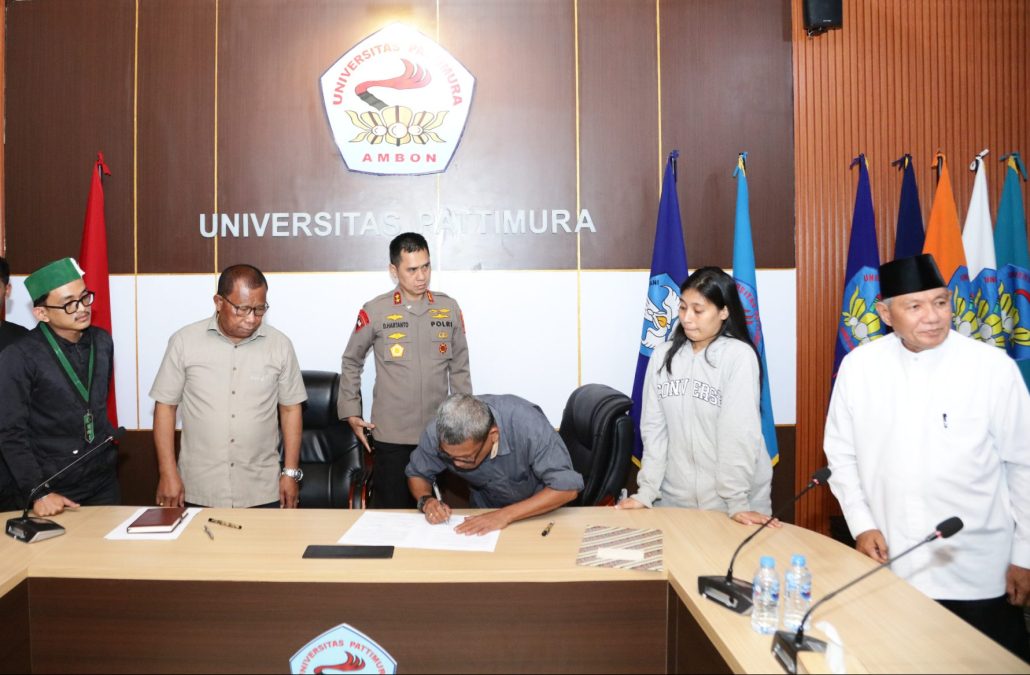 Kapolda Maluku dan Rektor Unpatti Pimpin Pertemuan, Tegaskan Insiden ...
